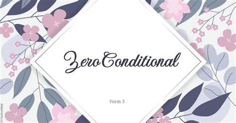 Презентація для 5 класу Zero Conditional Презентація Англійська мова