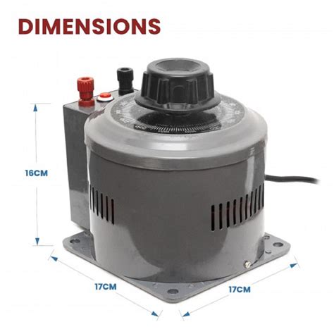 2300 W Para Volt Vac 10 A Closed Single Phase Variac Transformer For Laboratory In School