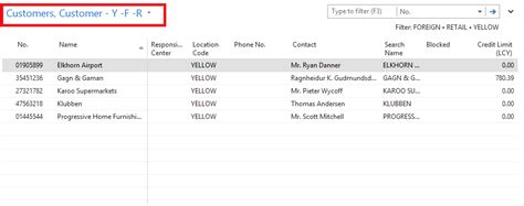 Apply Custom Filters And Save Those Filters As A View In Microsoft Dynamics NAV TharangaC