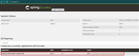 spring boot eureka discovery client javadzone