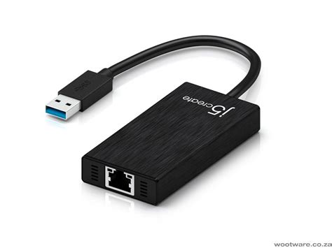 J Create JUH USB Gigabit Ethernet Port HUB Wootware