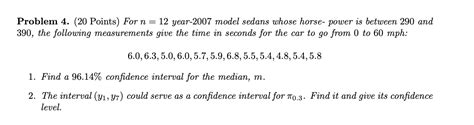 Solved Problem 4 20 Points For N 12 Year 2007 Model