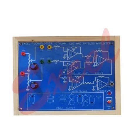 Log And Antilog Amplifier Trainer Usage Industrial At ₹ 3900 Piece In