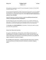 PS Fall Word Docx Biology Problem Set Fall Chapters To This