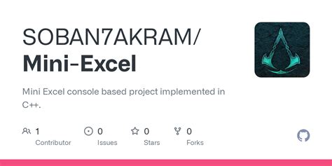 GitHub SOBAN AKRAM Mini Excel Mini Excel Console Based Project Implemented In C