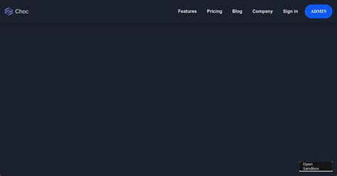 Choc Ui Navbars Codesandbox Forked Codesandbox