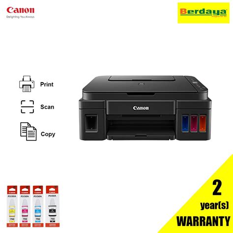 Canon Pixma G All In One Ink Tank Colour Printer Berdaya