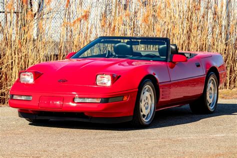 No Reserve Supercharged 1991 Chevrolet Corvette Convertible For Sale