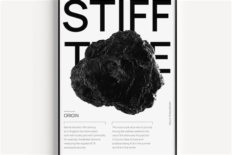 올웨이즈파인 미드센츄리 모던 블랙앤화이트 바우하우스 인테리어포스터 Stiff Type 위시버킷