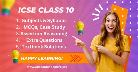 Icse Class 10 Cisce Xam Content