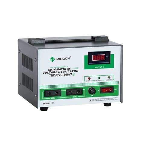 Tnd Svc 0 5kva High Precise Single Phase Automatic Ac Voltage Regulator