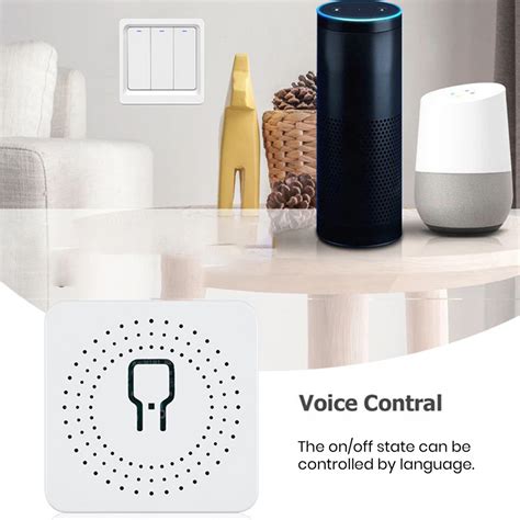 Voice Controlled Appliances Smart Wi Fi Light Switch Module With Timer