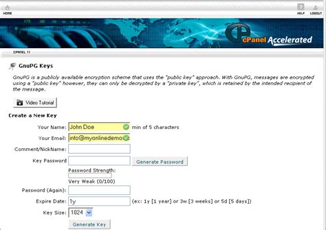 How To Create A Gnupg Key In Cpanel Mega How To