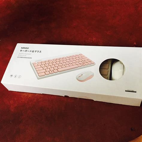 Miniso Wireless Keyboard And Mouse Set Computers And Tech Parts And Accessories Computer Keyboard
