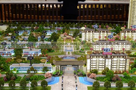 资阳蜀鑫·江语城住宅沙盘模型【精诚模型】