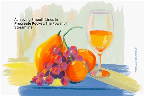 Achieving Smooth Lines In Procreate Pocket The Power Of Streamline