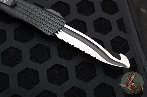 Microtech Combat Troodon Otf Knife Frag Tactical Hs Rescue Black Ha