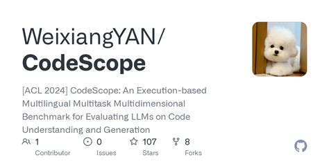 Github Weixiangyancodescope Acl 2024 Codescope An Execution