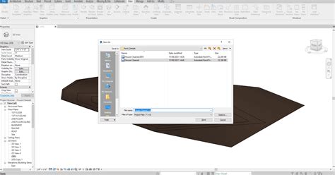 how to export a model with terrain from revit simscale
