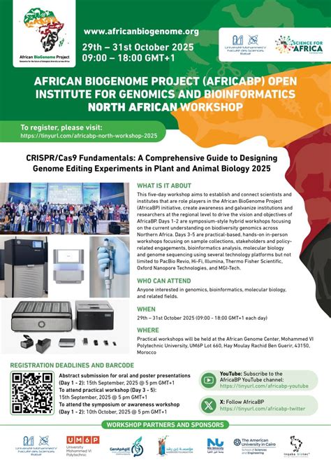 Symposium Crispr Bioinformatics Genomeediting Scienceinafrica