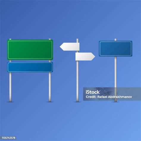 교통도로 현실적인 징후 벡터 아이콘 설정 고립 된 그림 간판 신호 경고 표시 중지 위험 주의 속도 고속도로 빈 주차 거리 보드 방향 거리에 대한 스톡 벡터 아트 및 기타