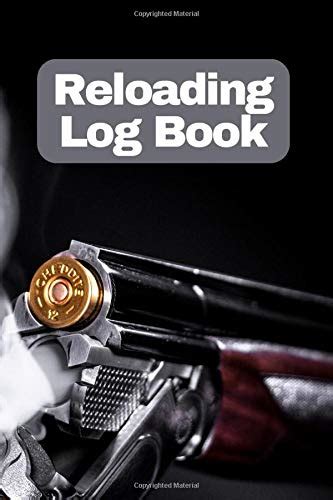 Buy Reloading Log Book For Reloaders To Track And Record Reloading Numbered Pages 3 Entries Per