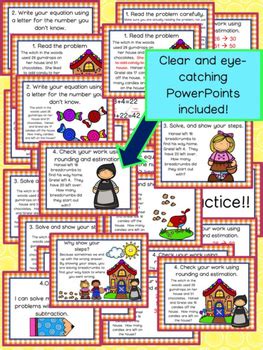 Multi Step Add Subtract Word Problems OA A Activity Unit By Tristen Dixon