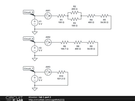 Lab 1 Part 2 Circuitlab