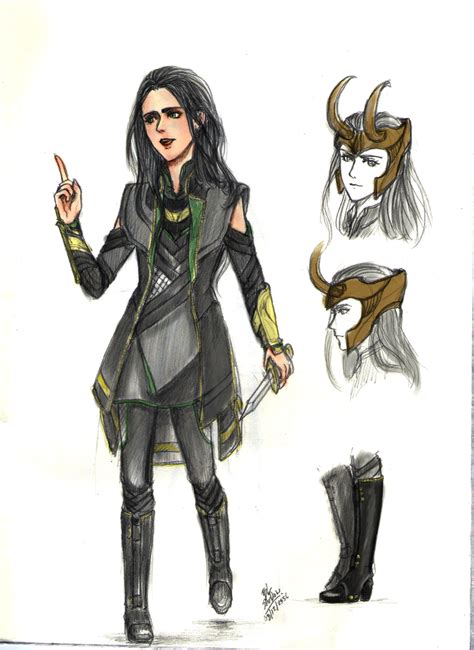 Female Loki Dress By Palitapare On Deviantart