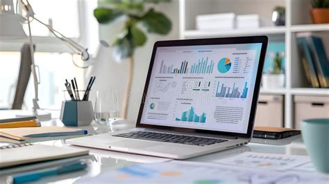 Analyzing Business Data Charts Graphs And Key Performance Indicators