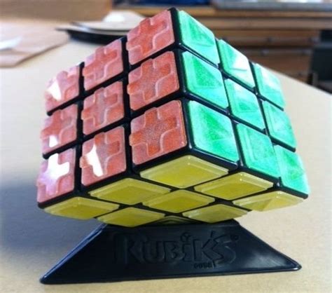 Designers Crafts Braille Rubiks Cube For Visually Impaired