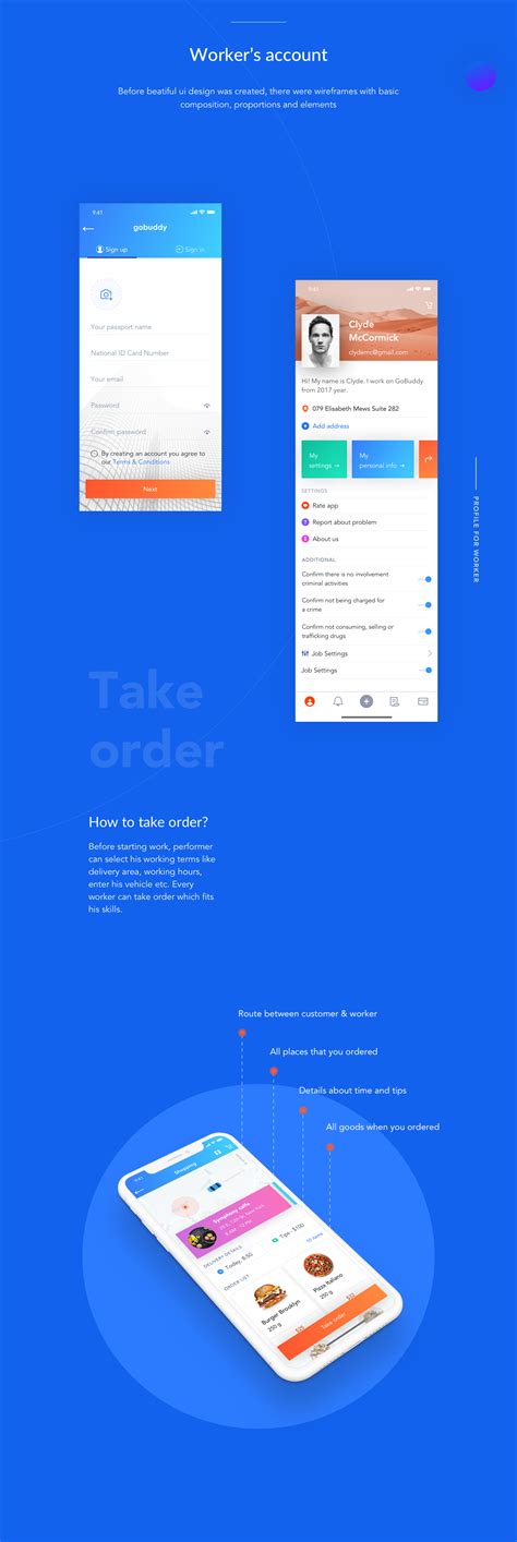 Delivery App On Behance