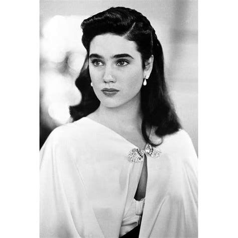 Jennifer Connelly Bandw 24x36 Poster The Rocketeer