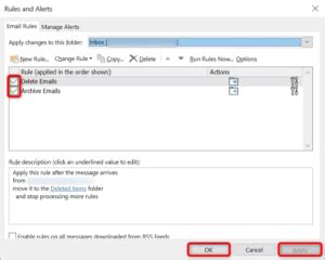Outlook Rules Not Working Fixes To Try