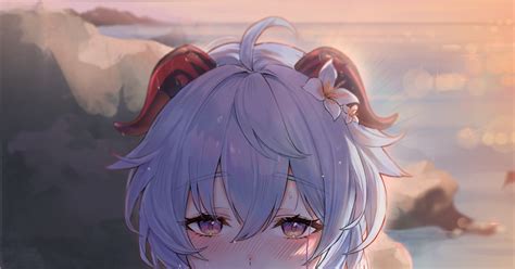 原神 甘雨 Merumekoのイラスト Pixiv