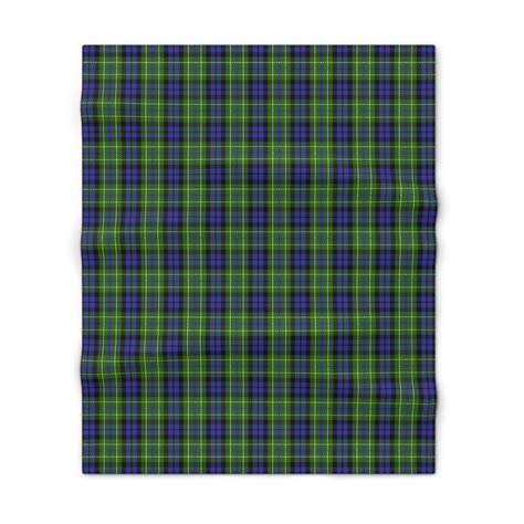 Clan Macneill Of Gigha Tartan Throw Blanket Scottish Clan Tartans