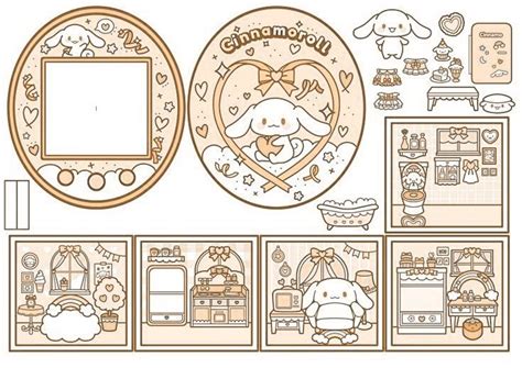 Tamagotchi Template Cinnamoroll Employee Onboarding Template
