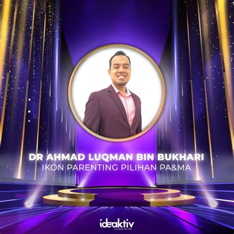 Dr Ahmad Luqman Jenama Pilihan Majalah Paandma