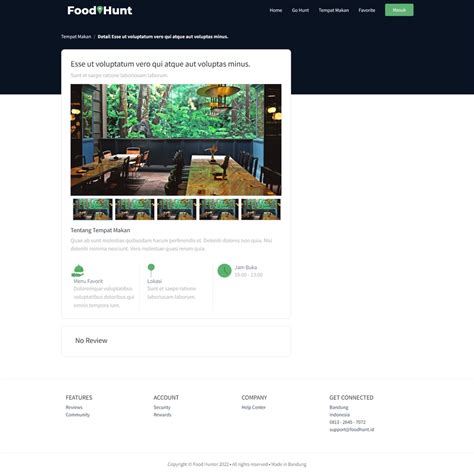 Web Landing Page Dan Sistem Informasi