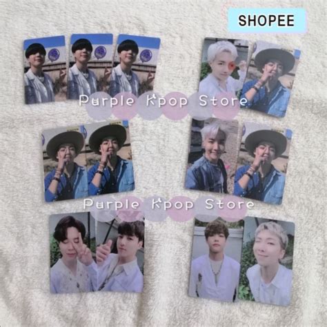 Bts Butter Lucky Draw Photocard Official Bundle Sales Shopee Malaysia