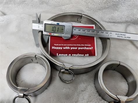 Stainless Steel Neck Wrist And Ankle Cuffs Very Strong Mature Etsy
