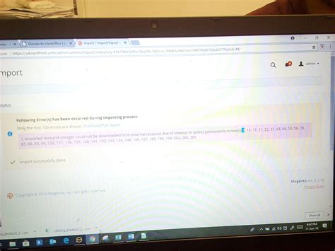 Magento2 Magento Import Error Image Could Not Be Downloaded From External Resource Magento