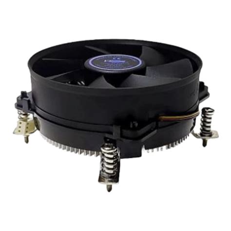 Cooler Para Processador Intel Lga 170011551156 12v 2500rpm 3 Pinos Dex Dx 1700