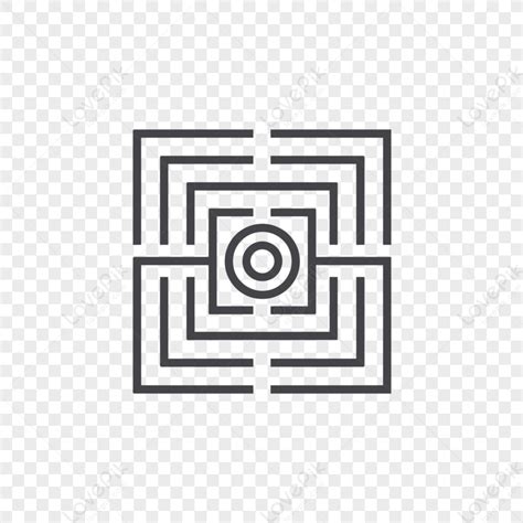 추상적인 기하학적 기호 벡터앞쪽중심새기다 Png 일러스트 무료 다운로드 Lovepik