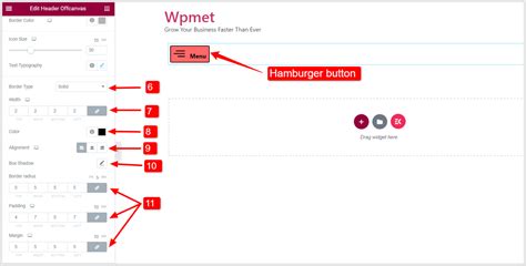 How To Create Wordpress Off Canvas Menu In Elementor Wpmet