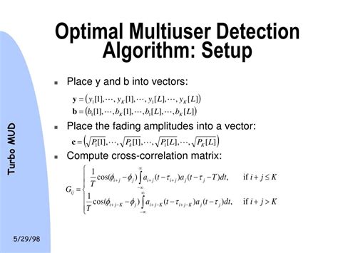 Ppt Iterative Detection And Decoding For Wireless Communications Powerpoint Presentation Id