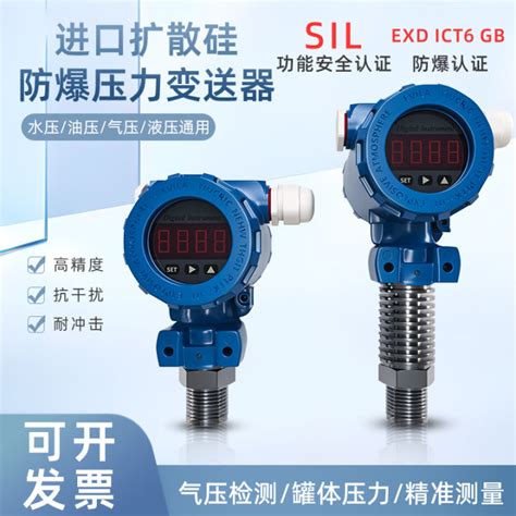 Hammer Type Constant Pressure Digital Display Water Level Explosion Proof Diffusion Silicon