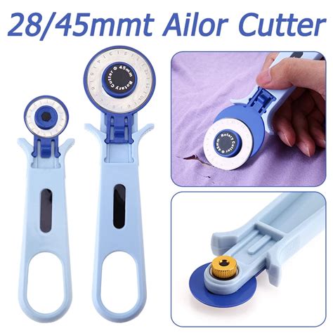 2845mm 퀼팅 도구 재봉 도구 로터리 커터 패치 워크 롤러 휠 라운드 나이프 천 나이프 가죽 공예sewing Leather Craft Toolleather