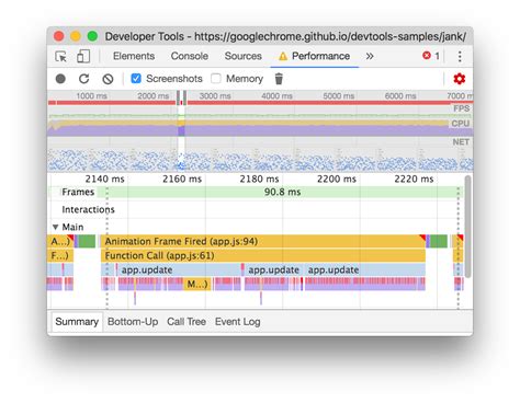 Javascript Chrome 开发者工具 —— Performance 快速入门 个人文章 Segmentfault 思否
