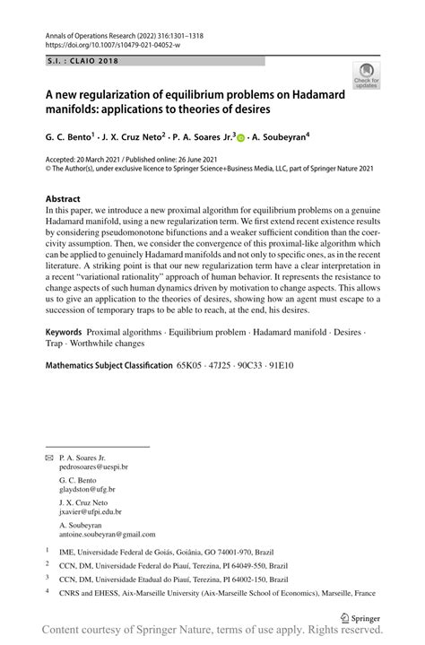 A New Regularization Of Equilibrium Problems On Hadamard Manifolds Applications To Theories Of